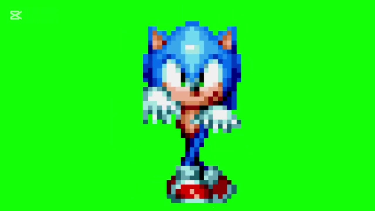 Sonic the hedgehog fortnite dance green screen