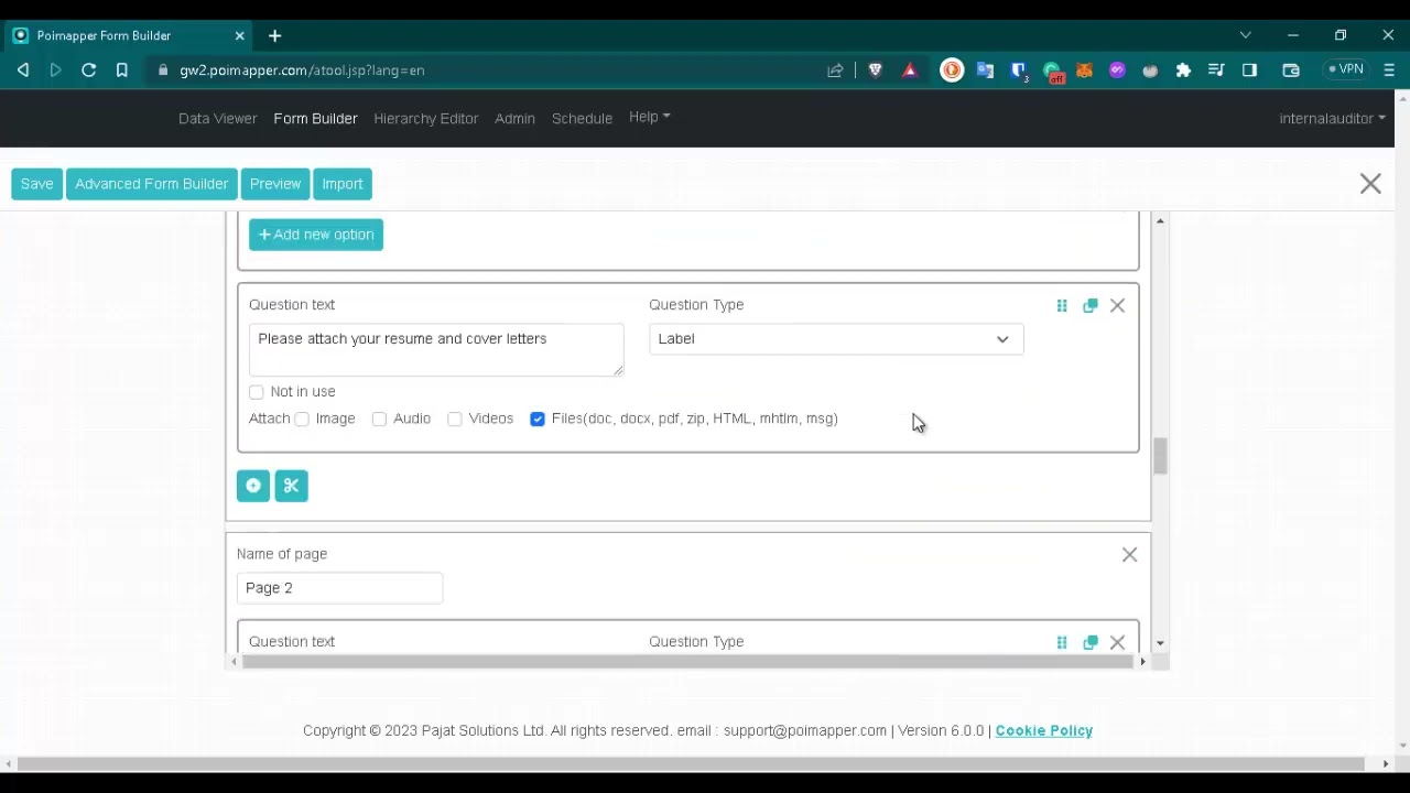 Basic Formbuilder tutorial