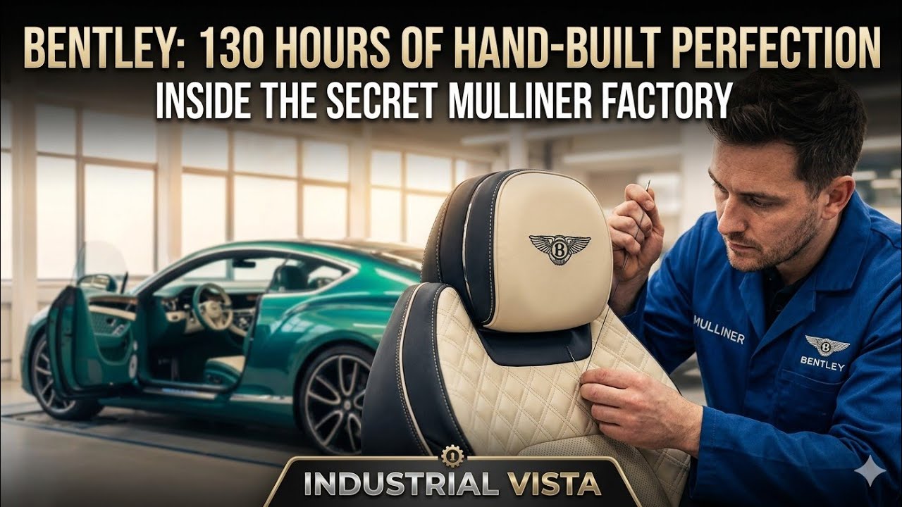Inside the £300,000 Bentley Factory: Hand-Built Luxury