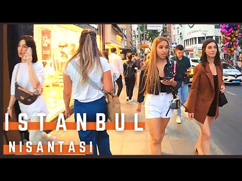 The World's luxury Neighborhoods | Nişantaşı Istanbul Turkey 2021 4k Walking Tour | 4 SEPTEMBER 2021