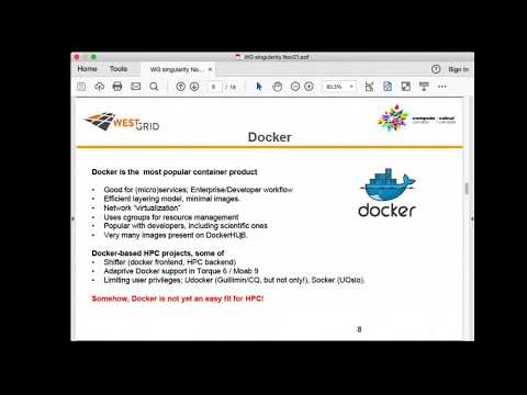 Singularity: Containers for High-Performance Computing