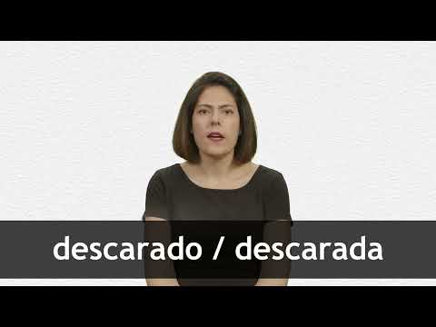 English Translation of “DESCARADO” | Collins Spanish-English Dictionary