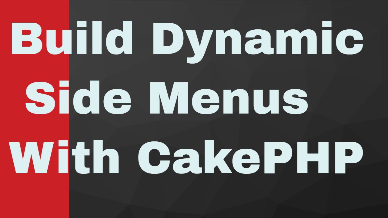 CakePHP 3 Elements and custom views tutorial [course 14]
