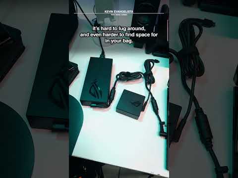 This laptop lets you choose your own POWER SUPPLY!