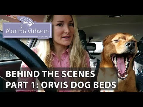 Behind The Scenes With Marina Gibson: Orvis Dog Beds