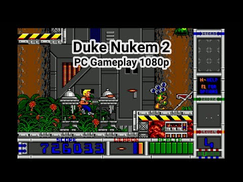Old Games - Duke Nukem 2 / Episode One - #4 / PC Gameplay 1080p