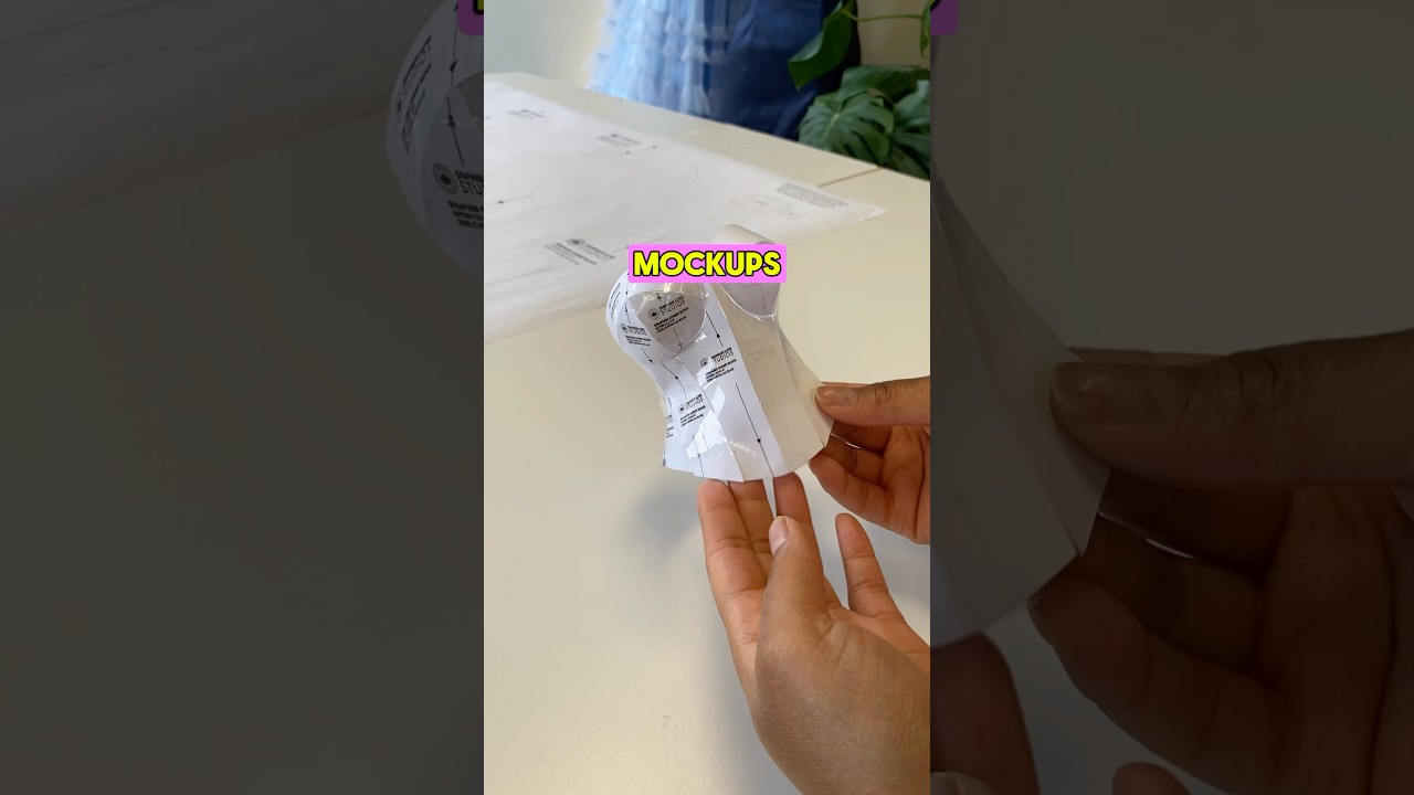 How to Use a Pattern Block | Tiny Corset Mocks with FREE Pattern #corsetmaking #patternmaking