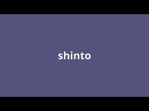 what is the meaning of shinto.