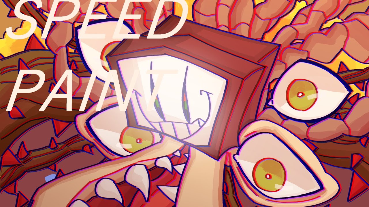 [SPEEDPAINT] Omega Flowey - Undertale