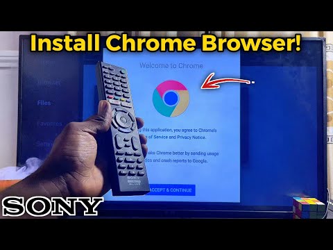 Sony Bravia TV: How to Download and Install Google Chrome Browser