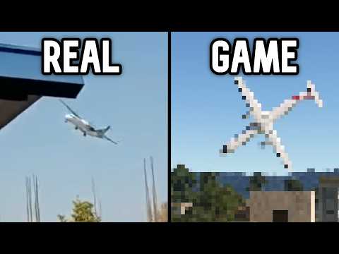 Recreating Airplane CRASHES in Flight Simulator..