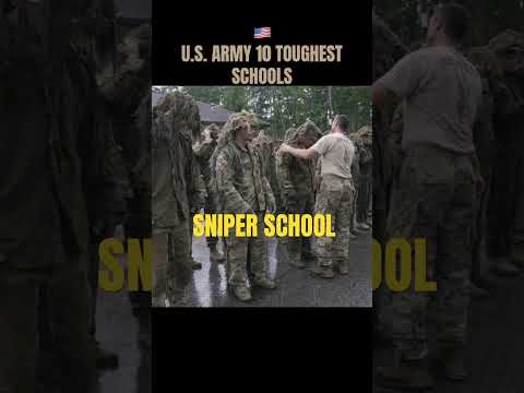 U.S. ARMY 10 TOUGHEST SCHOOLS 🇺🇸 #usa #military #usarmy #news