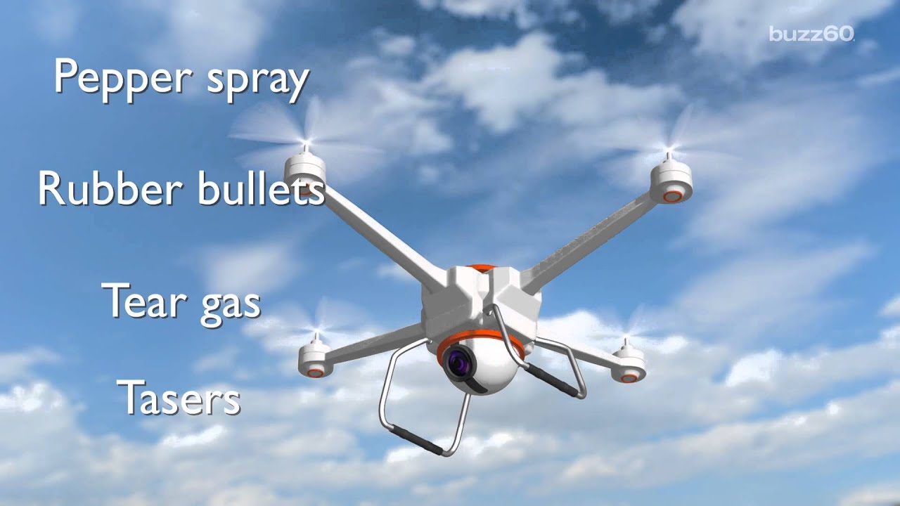 Police can use drones to taser people in North Dakota