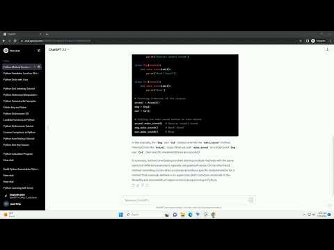 difference between method overloading and overriding in python