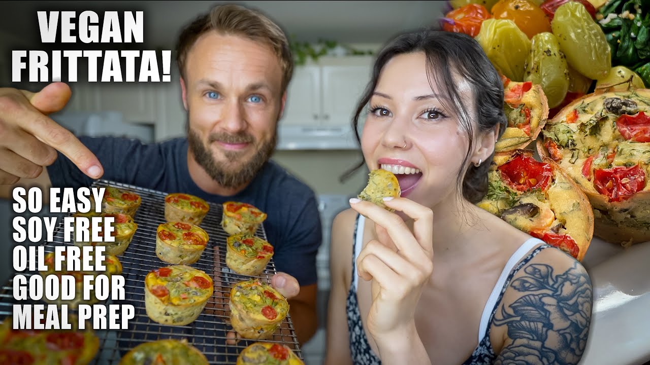 THE BEST VEGAN FRITTATAS! 🔥
