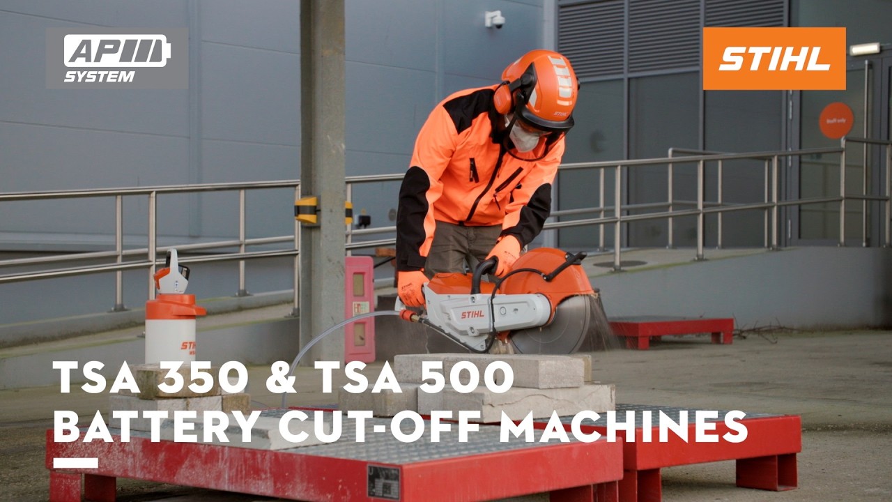 STIHL TSA 350 & TSA 500 Cordless Cut-Off Machines | STIHL Battery Cut-Off Machines | STIHL GB