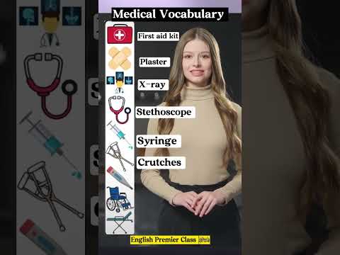 Medical Related Vocabulary ||#englishvocabulary