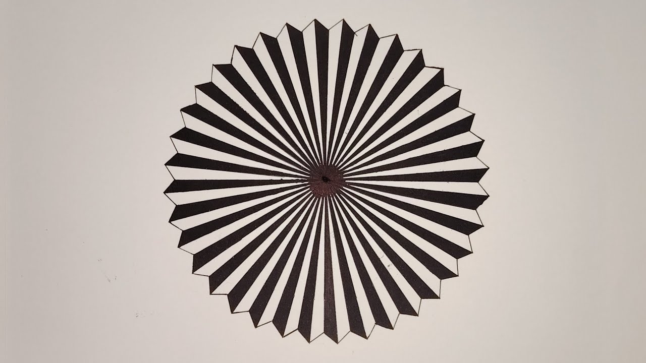 Spiral Geometry | Geometric circle pattern | Simple & Easy Geometric Designs