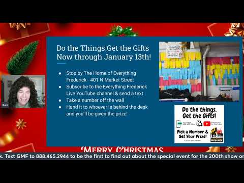 Things to Do - Events - in Frederick Maryland December 9th and beyond