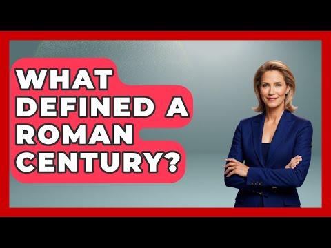 What Defined A Roman Century? - All About Rome