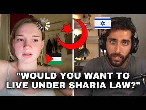 Pro Palestinian Women Defends Islam, Then Nearly FAINTS After Asked THIS Question...