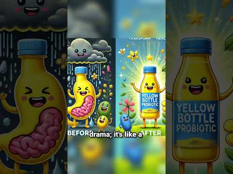 Science Meets Nature: The Yellow Bottle Probiotic for Digestive and Immune Wellness