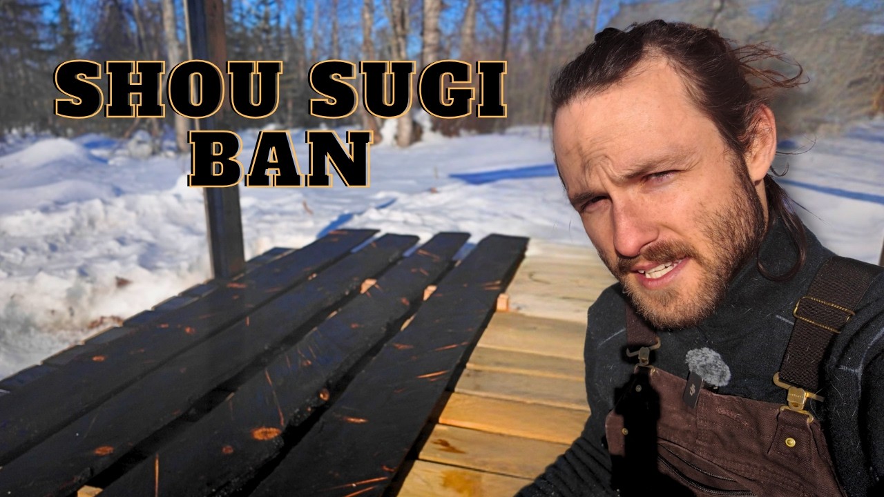 I Tried Burning My Own Lumber... and It Worked | Off Grid Alaska