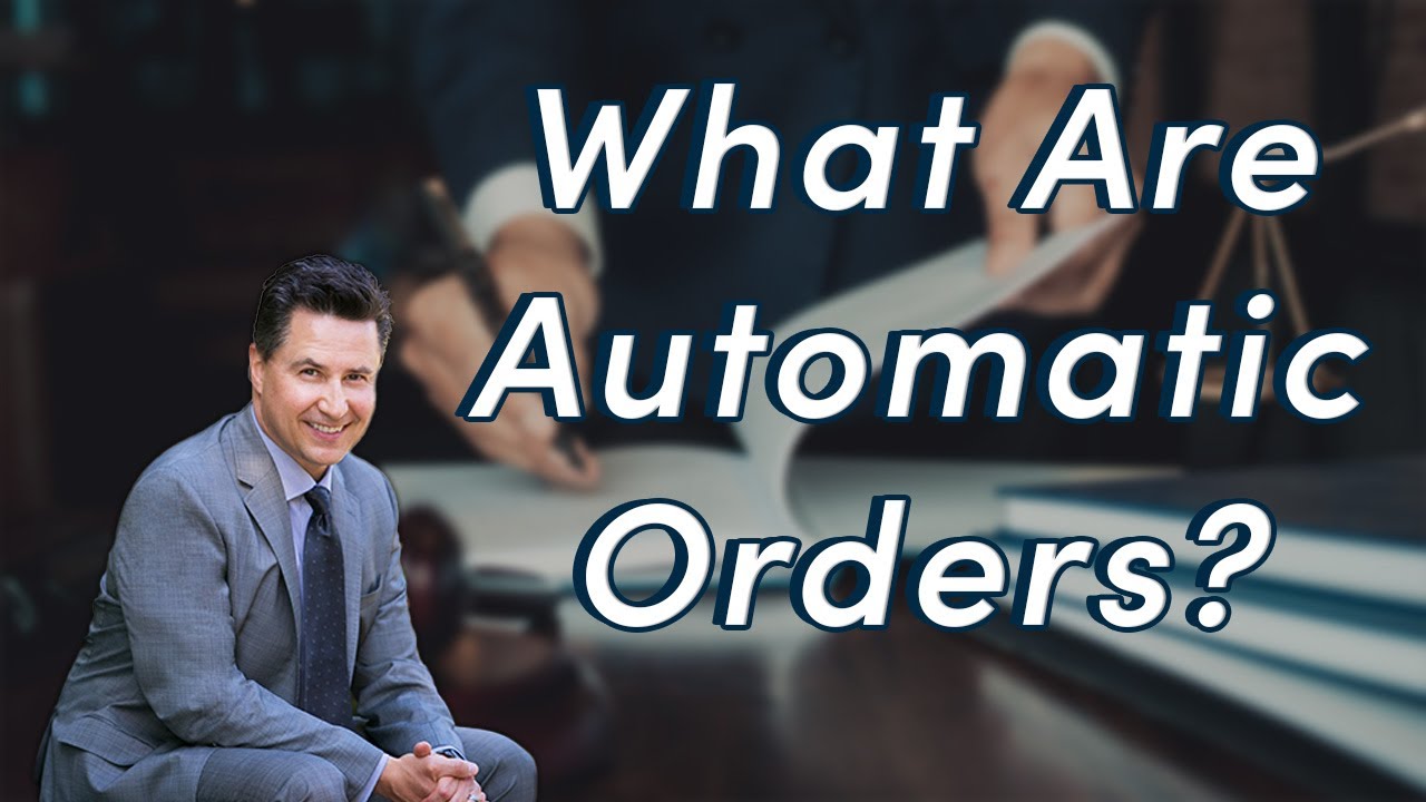Automatic Restraining Orders During Divorce | Orange County Divorce Attorney