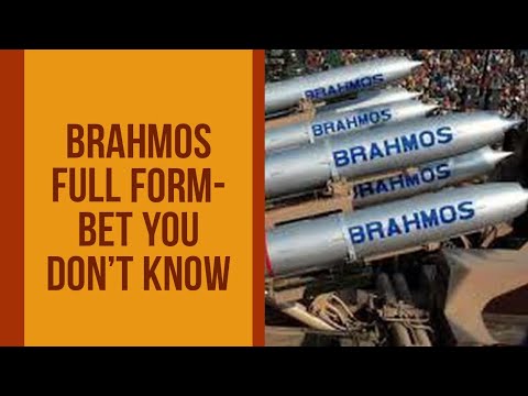 BrahMos Full Form- Bet you Don’t Know