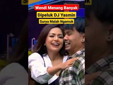 Dipeluk DJ Yasmin Wendi Menang Banyak | BTS Trans7 #btstrans7 #shorts #djyasmin