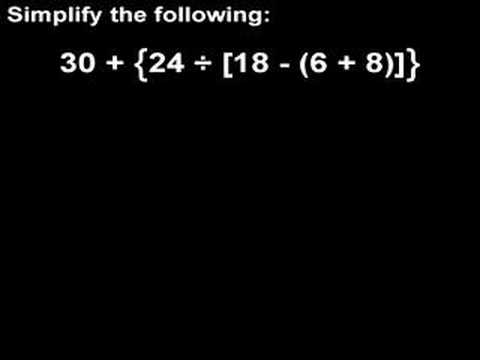 Grouping Symbols - MathHelp.com - Math Help