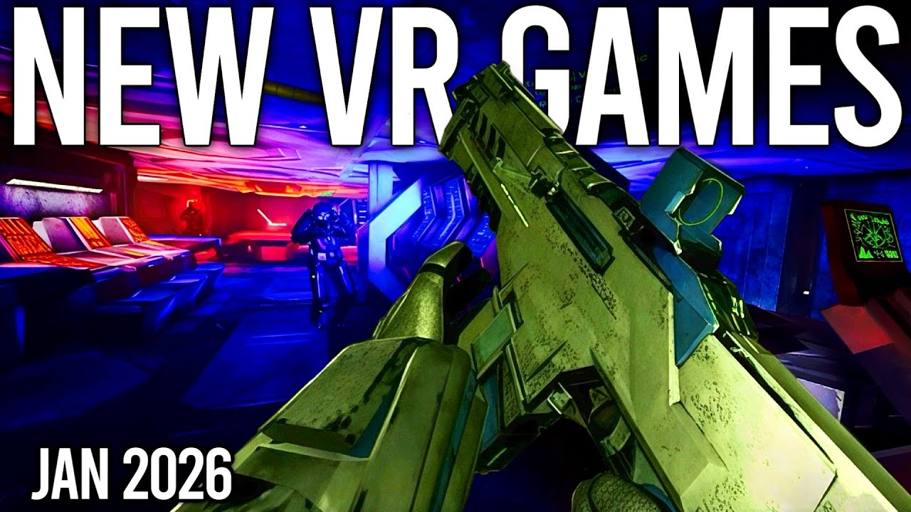 Top 13 New VR Games of January 2026 - Meta Quest 3, PSVR2 & PCVR