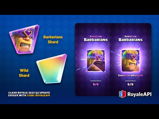 What do wild shards do in Clash Royale