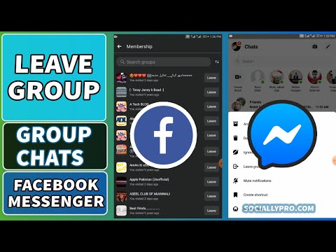 How to Leave Group Chat on Messenger and Groups on Facebook App