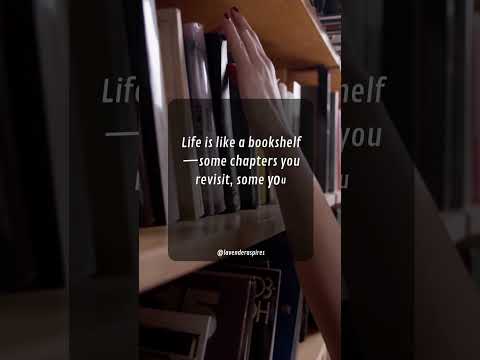 Life is a Bookshelf #motive #quotes #lifequotes #dailyquotes #bookshelf #youtubeshorts