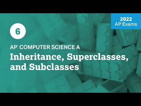 2022 Live Review 6 | AP Computer Science A | Inheritance, Superclasses, and Subclasses