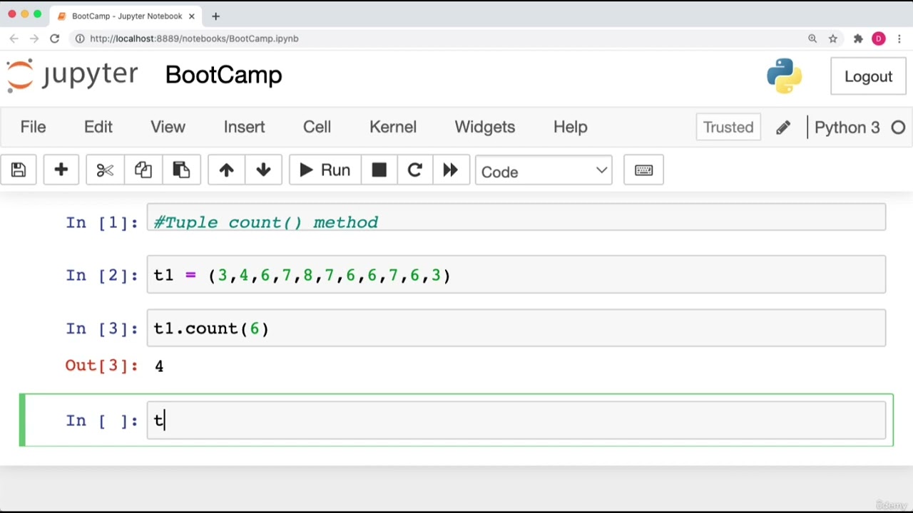 011 Python Tuple   Count Method