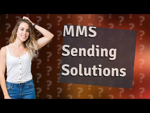 Why is MMS not sending iPhone?