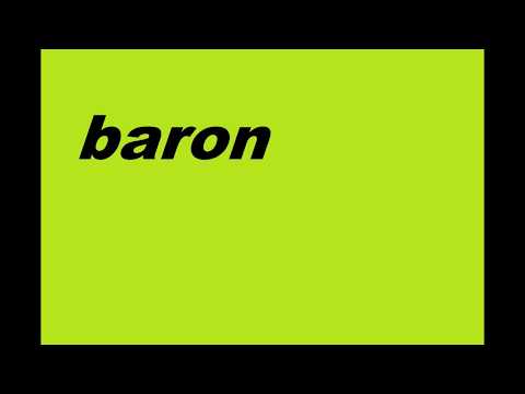 baron Meaning