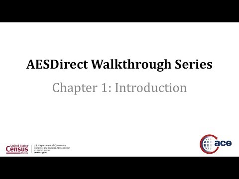 AESDirect Walkthrough Series - Chapter 1: Introduction