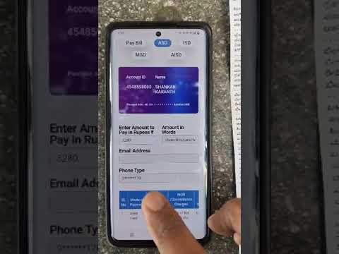 ASD Online Payment to BESCOM