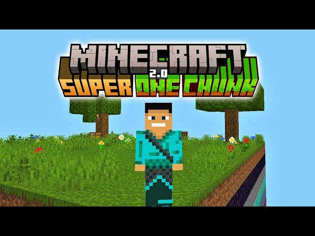 Super One Chunk 100 layers with blocks V- 2.0 | Minecraft pe 1.20 ...