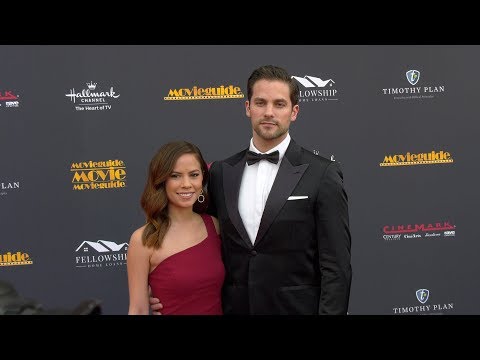Kimberly Daugherty and Brant Daugherty 28th Annual Movieguide Awards Red Carpet in 4K