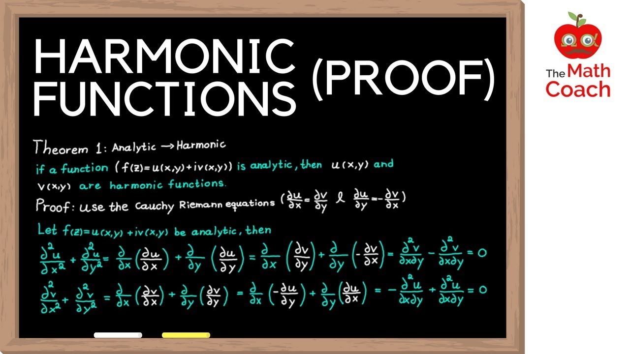 Harmonic Functions Explained (Quick Proof) | Complex Analysis #4