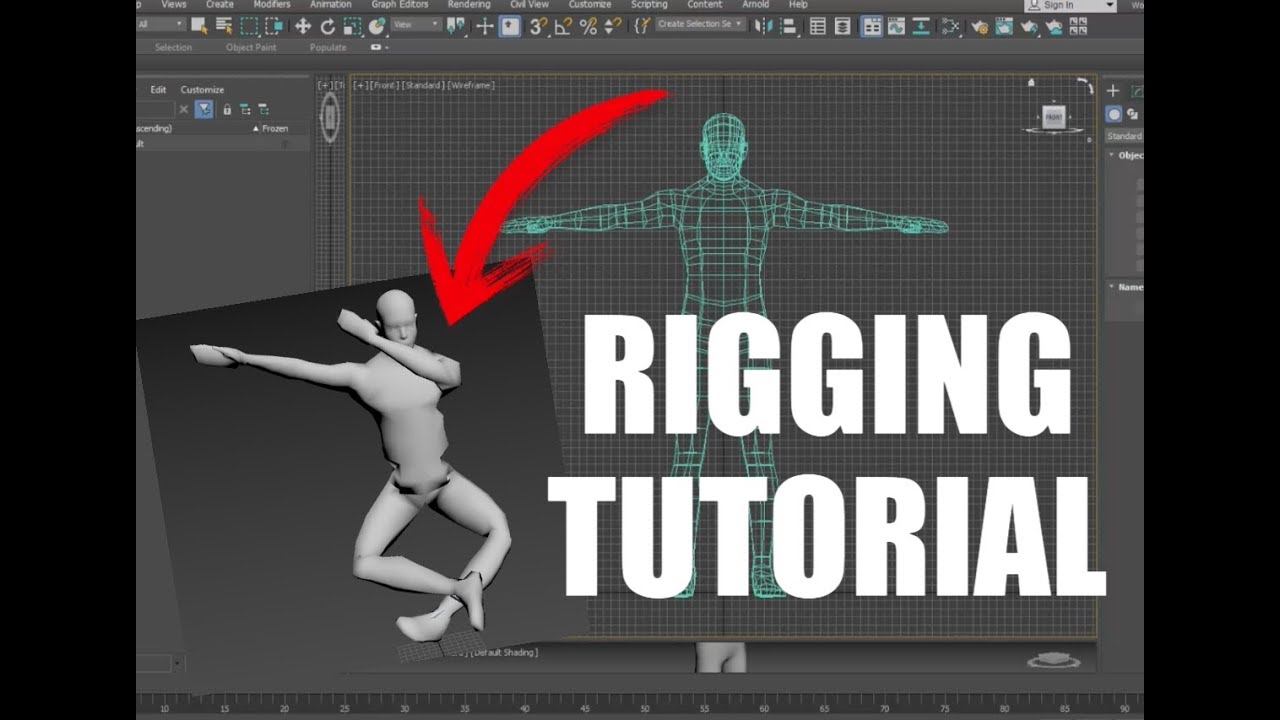3ds Max - Rigging Tutorial [Easy & fast]