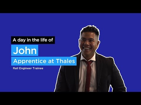 John – Apprentice at Thales