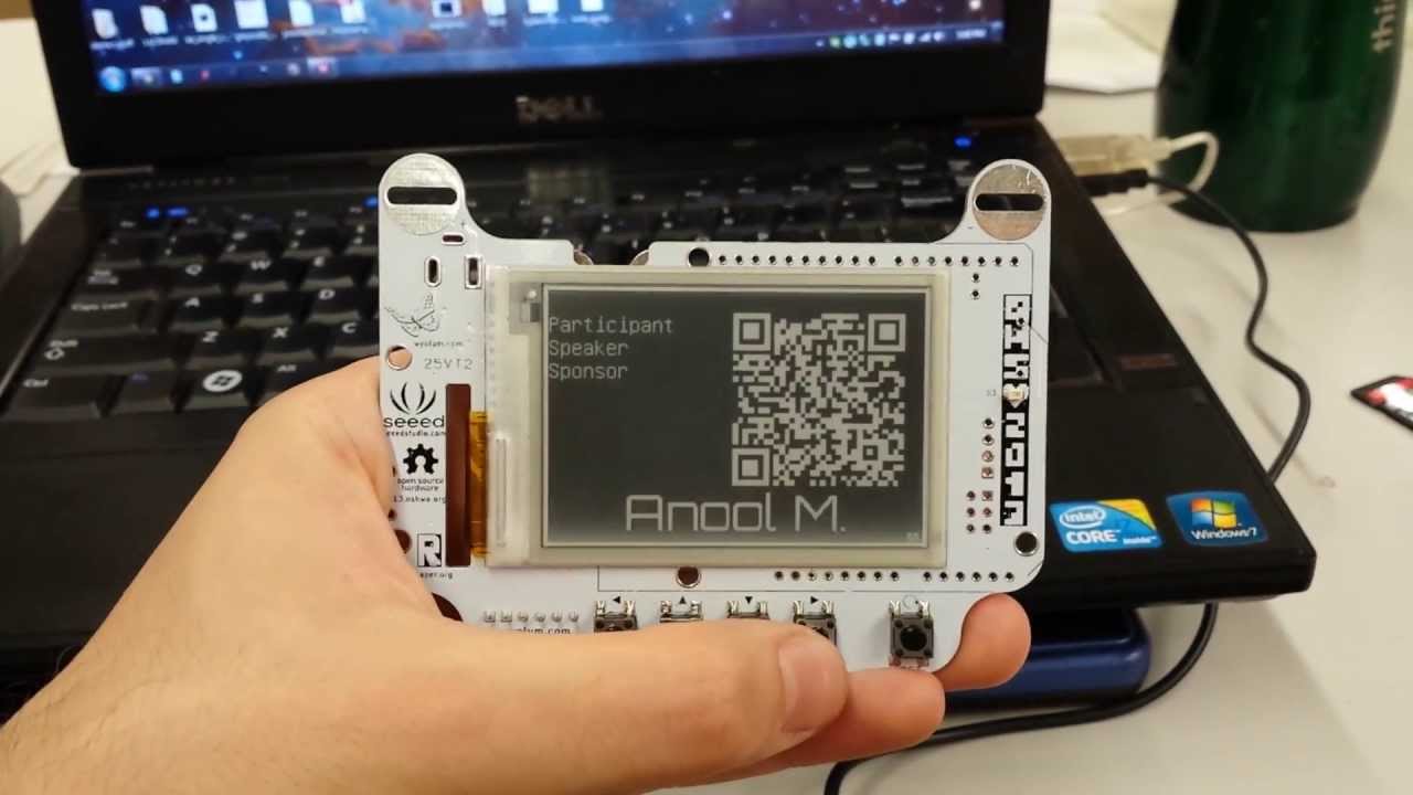 Open Hardware Summit 2013 badge sneak peek