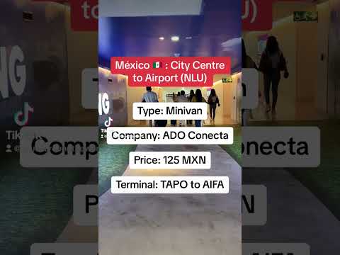 México 🇲🇽 : City Centre to Airport (NLU) #toucharoundtheworld #mexico #cdmx #mexicocity