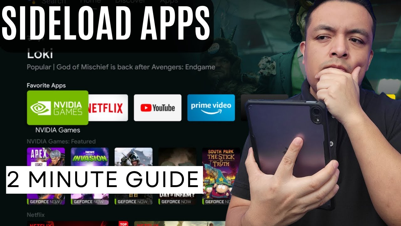 How To Sideload Apps into Nvidia Shield: Two minute setup