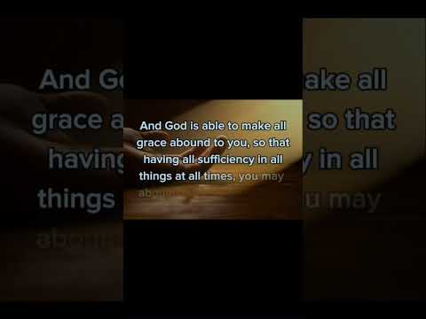 2 Corinthians 9:8 | God's Short Message